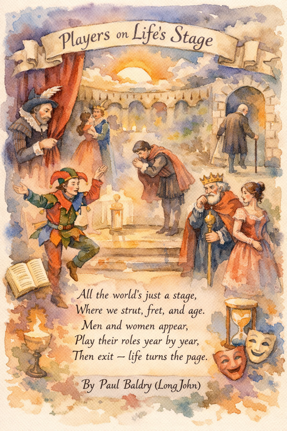 Players on Life’s Stage – Poetry of Life